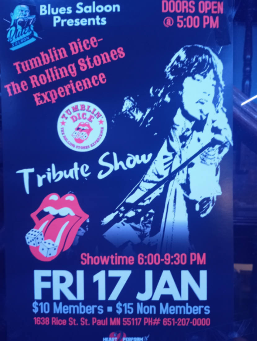 Tumblin Dice 2025-1-17